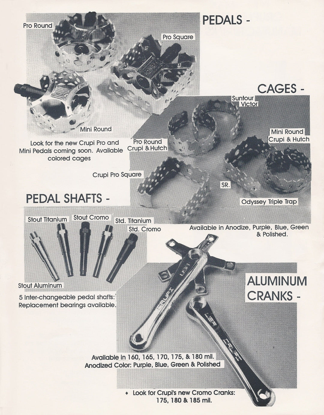 Original Crupi Catalog just to look at – Crupi BMX